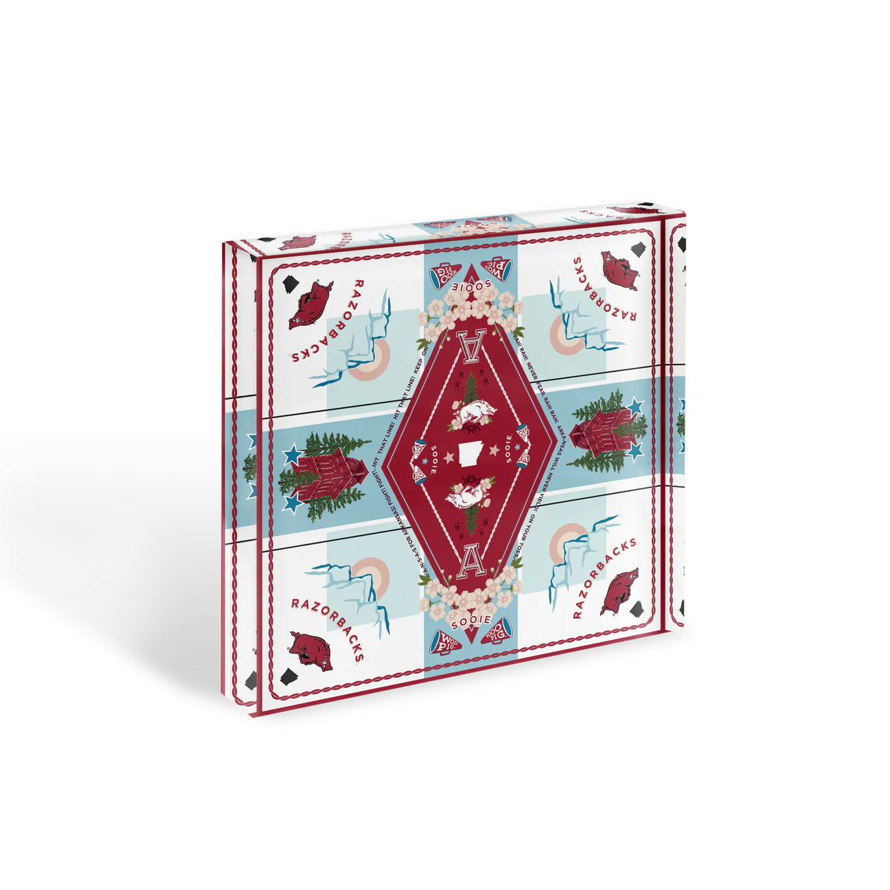 Arkansas Razorback Acrylic Block Art – GREY LAYNE