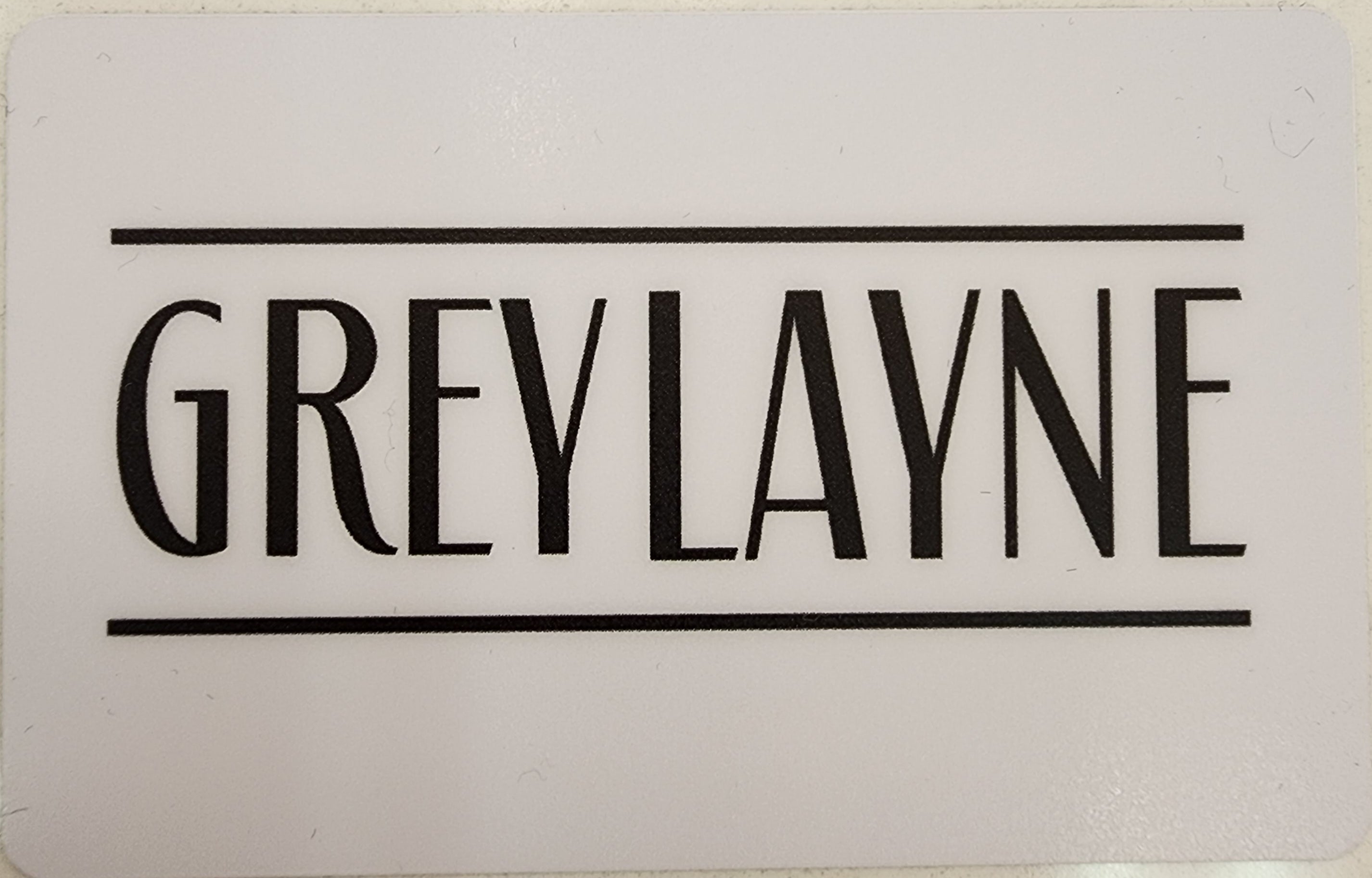 GreyLayne Gift Card – GREY LAYNE
